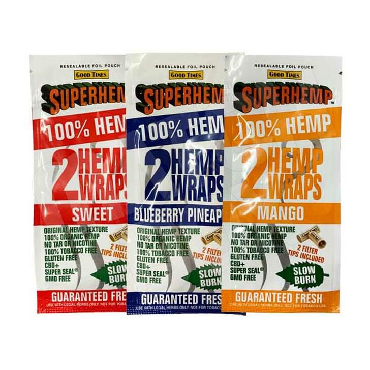 Good Times SuperHemp Wraps – Hempyz Smoke Shop