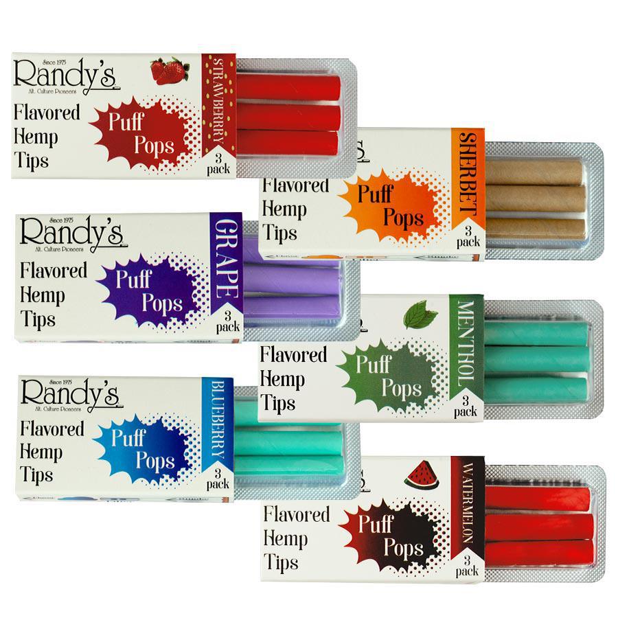 Randy's Puff Pops - Flavored Tips – Hempyz Smoke Shop